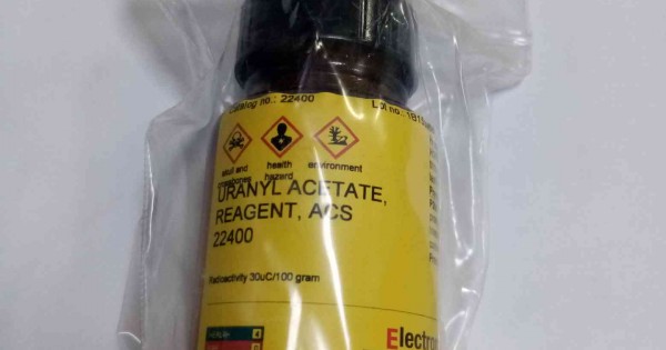 Uranyl Acetate, Reagent, A.C.S, 25 g