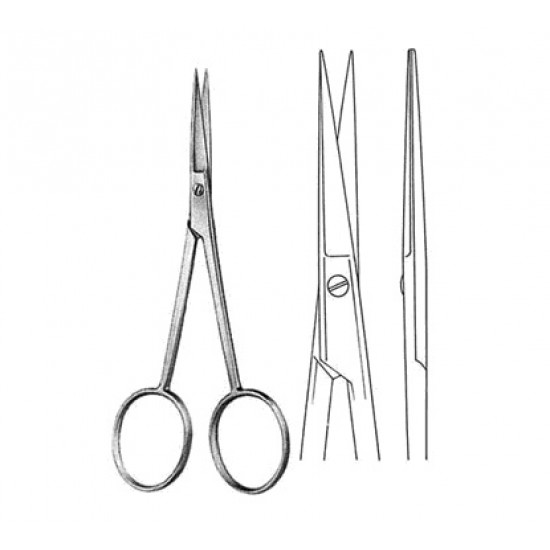Dissecting Post Mortem Scissor Length = 11 cm / 4- 1/2", Curved