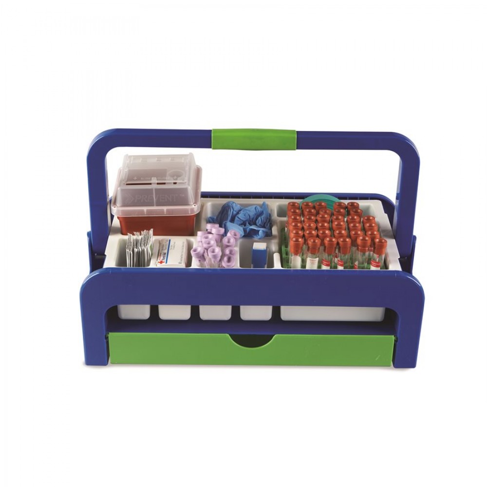 Droplet Phlebotomy Collection Tray With Drawer