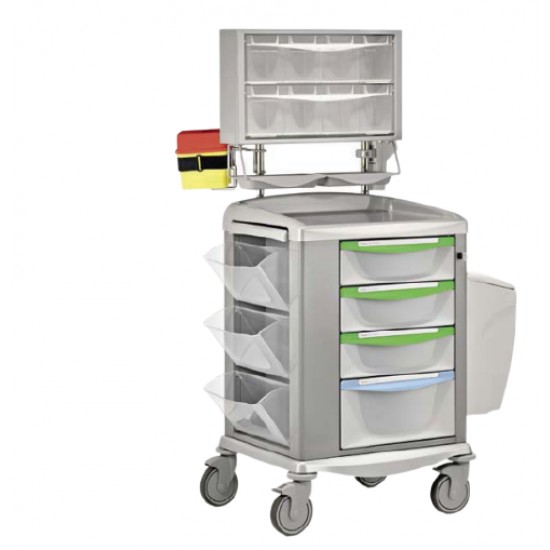 Cart Dressing Small Cart 4 Drawers 3x150+1x225