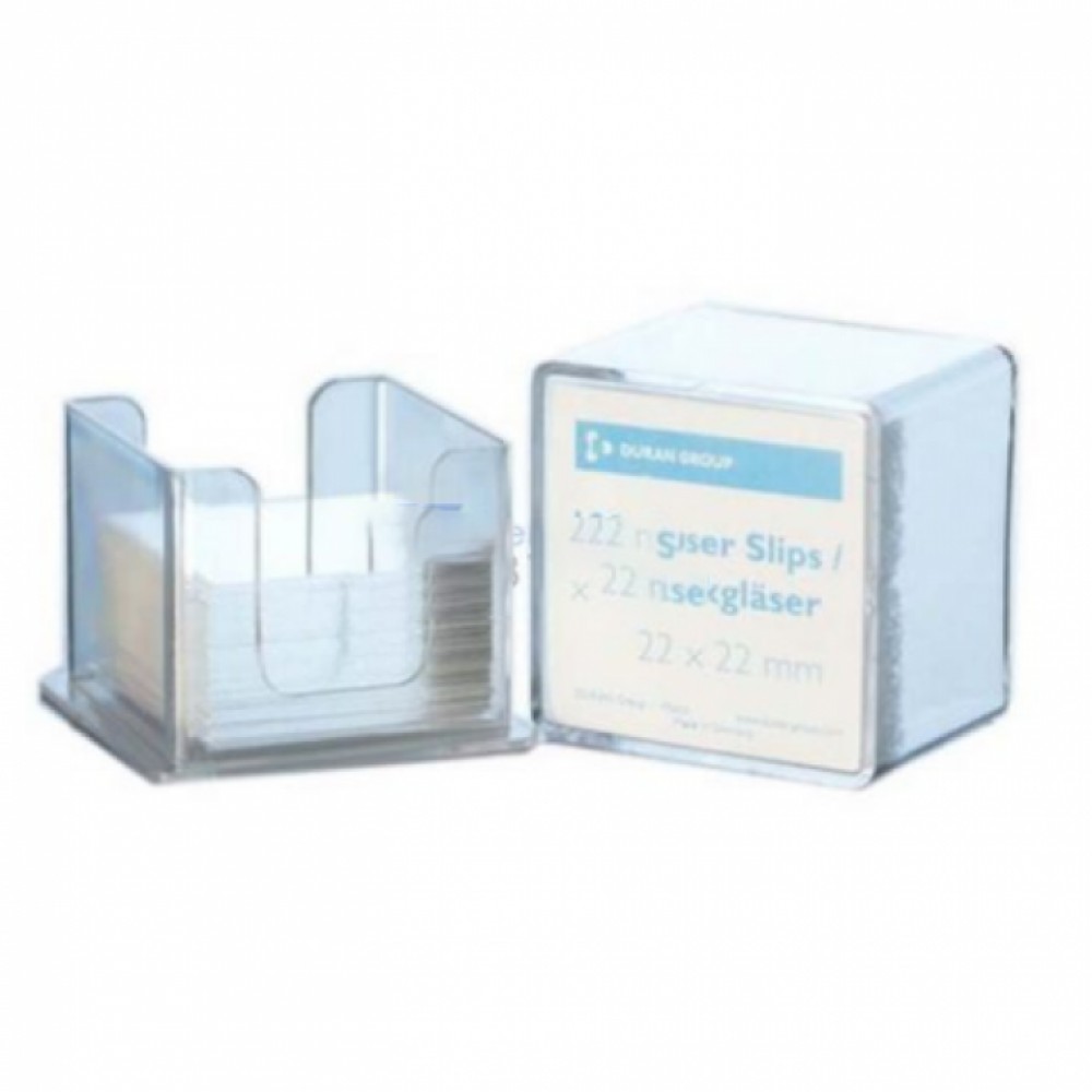 Cover Slips 22 x 22mm Thickness 1, Pack of 100