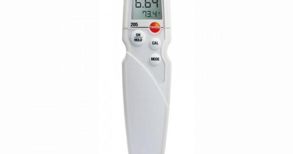 Testo 205 - One-hand pH/temperature measuring instrument