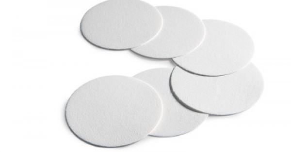 90 mm Black Dot Quantitative Filter Paper Discs / Grade 388