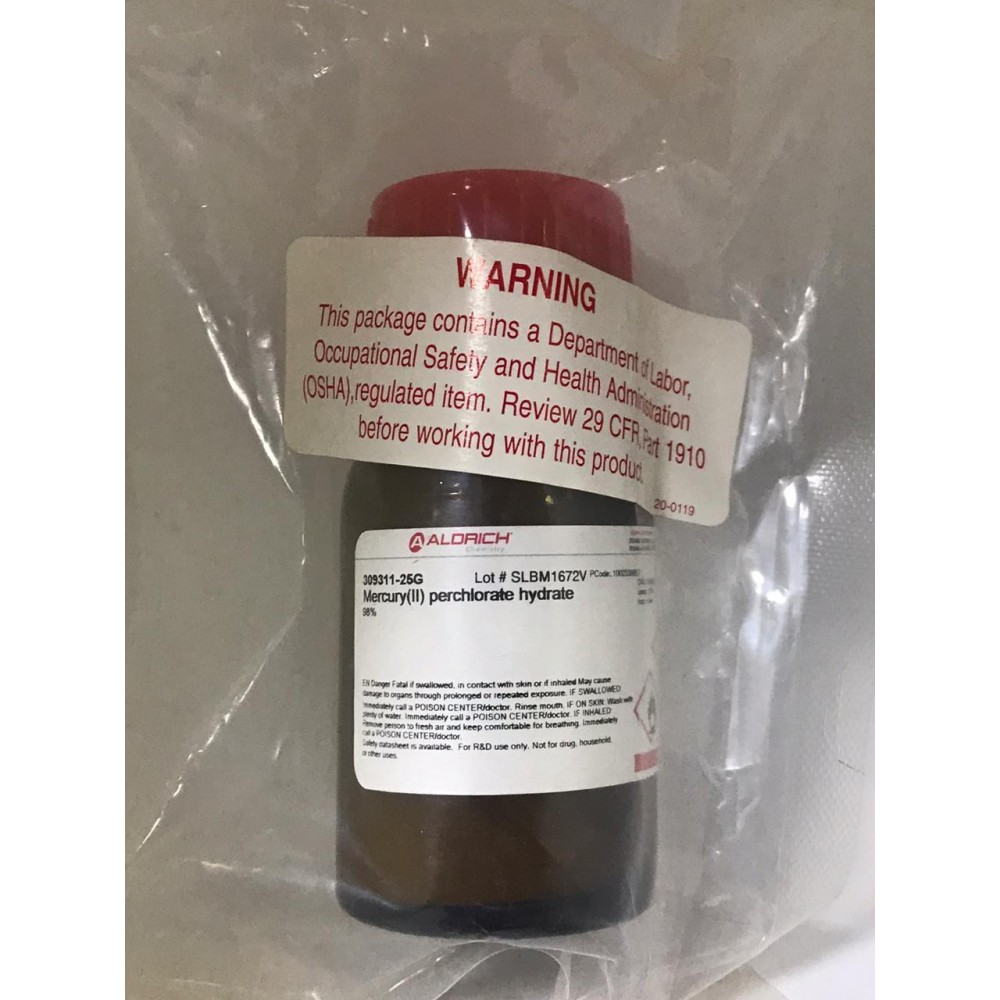 Mercury (II) Perchlorate 98% 25Gm | ArkanLabs