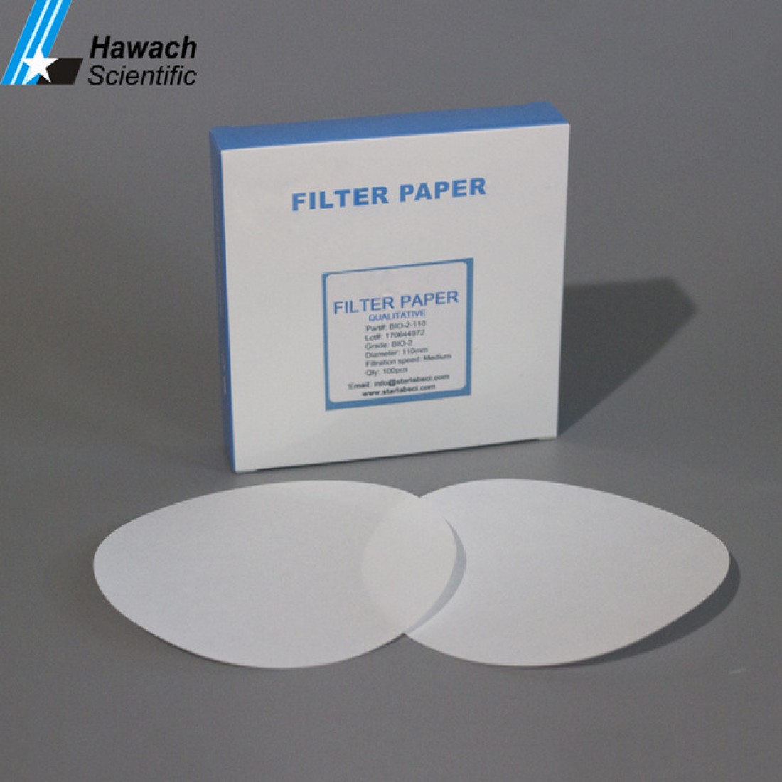 Qualitative Filter Paper Grade 2, 240Mm Pk/100 | ArkanLabs
