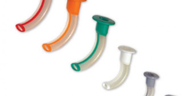 Set of 6 Assorted Guedel OP Airways in Clear Poly Bag | ArkanLabs